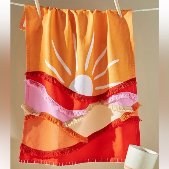 Anthropologie | Kitchen | New Anthropologiesunscape Dishtowel | Poshmark